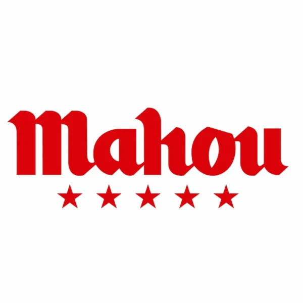 Mahou Lager Glasses - Available from The Pint Glass Company