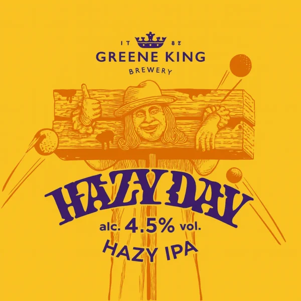 Hazy Day Pint Glasses - The Pint Glass Company